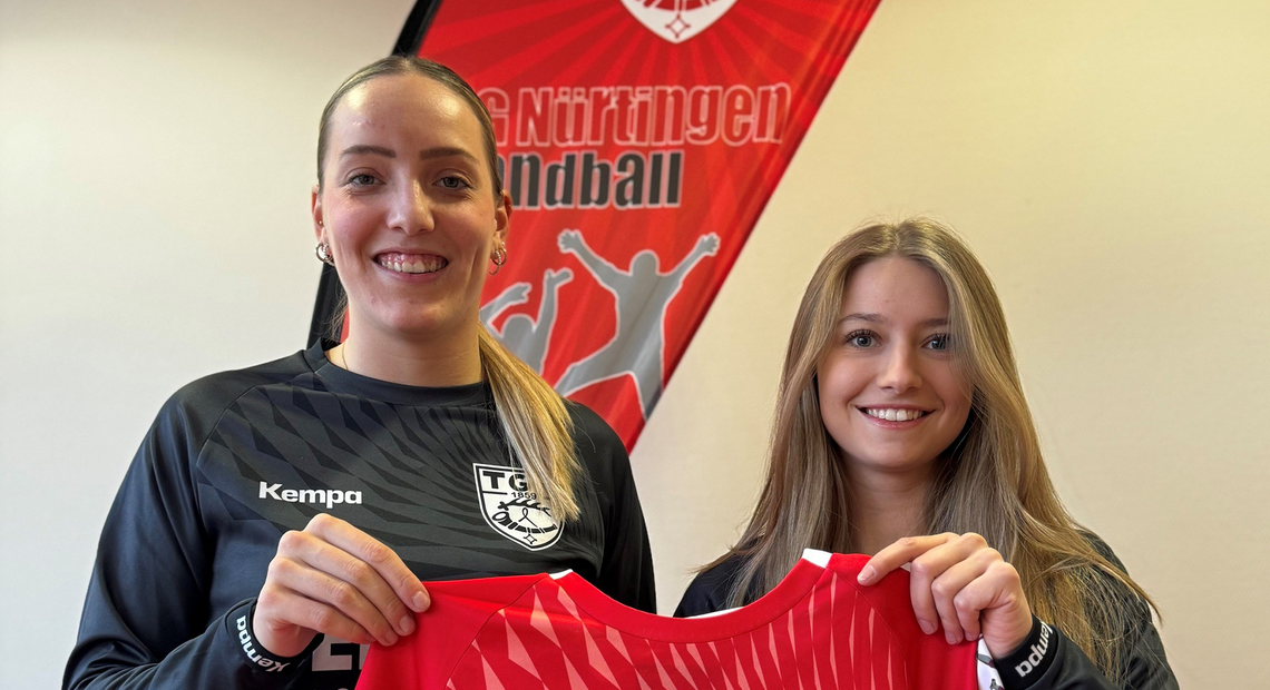 Lea Walter und Carlina Luft rücken in die Erste auf | Handball ...